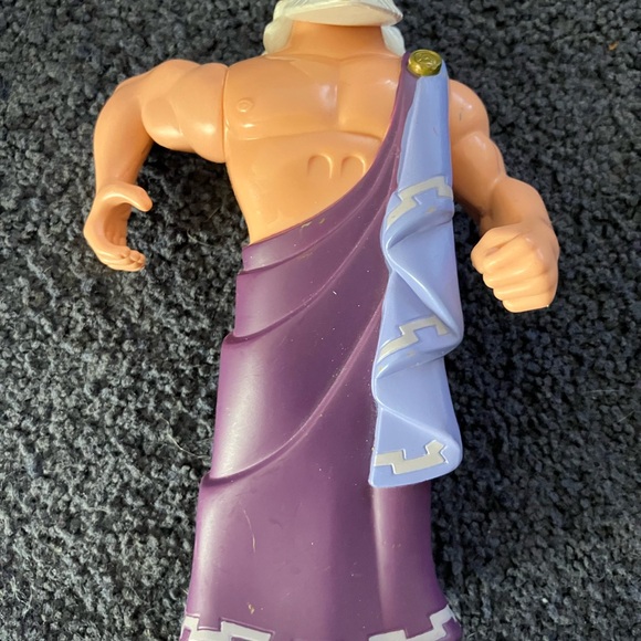 Toys | 1997 Vintage Disney Hercules Lightning Bolt Zeus 6 Action Figure ...